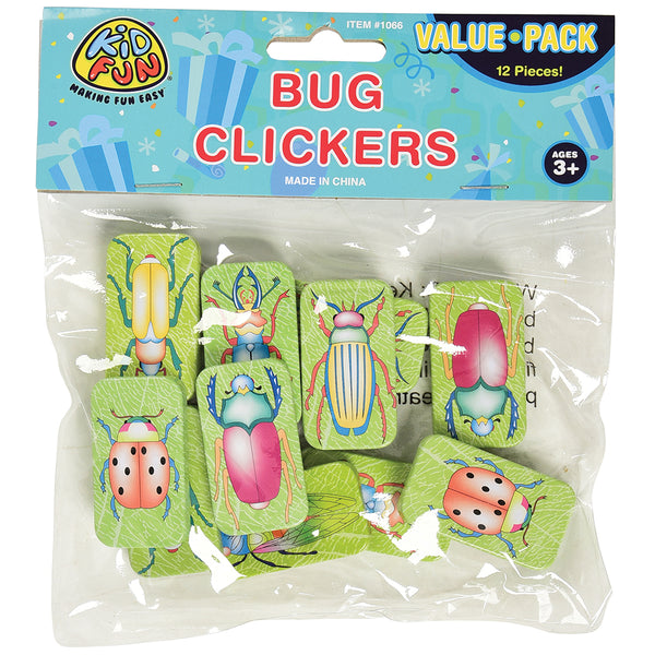 Bug Clickers Novelty (One Dozen) animals-and-insectsinsect-themeparty ...
