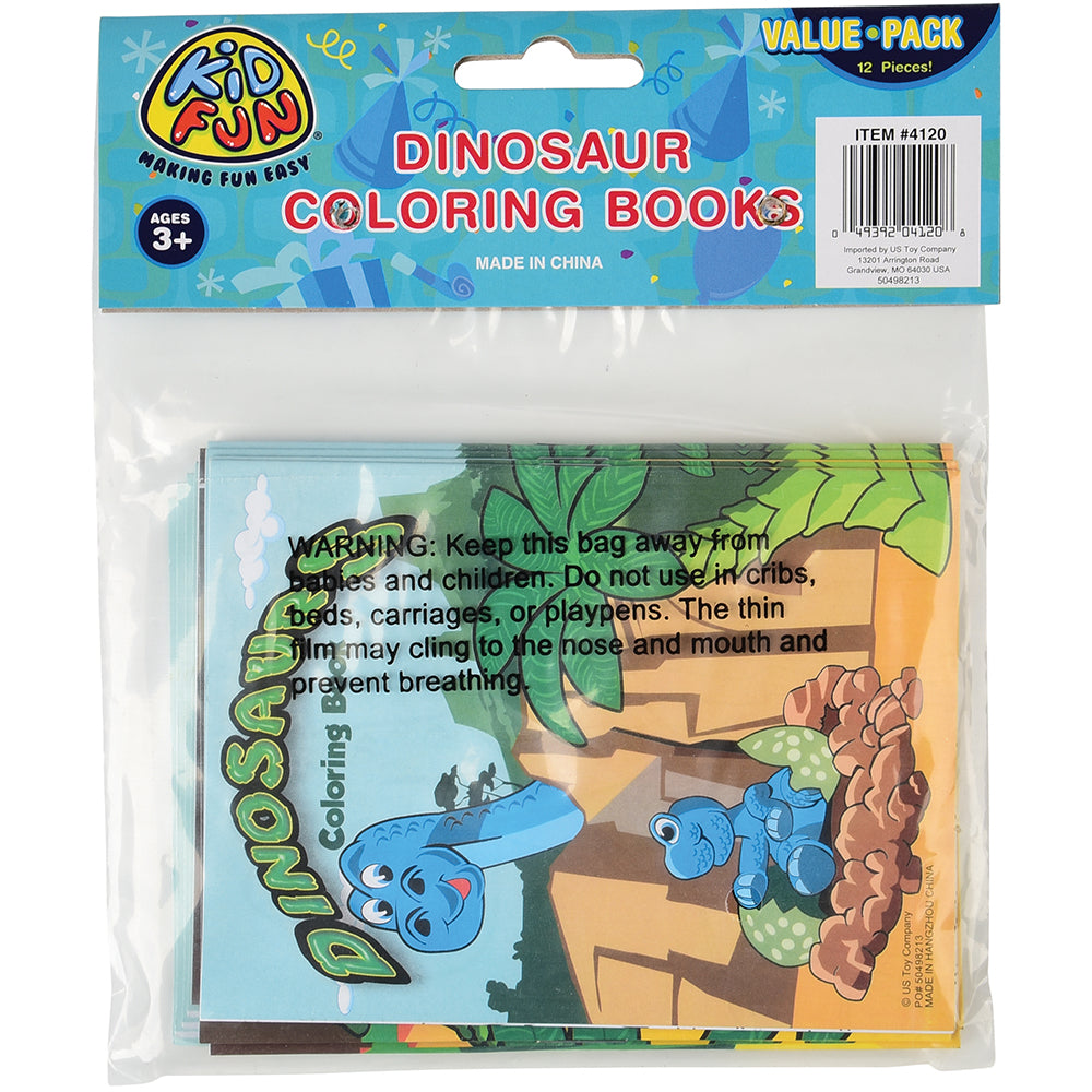 Dinosaur Coloring Books Toy (One dozen) - Price: $1.62