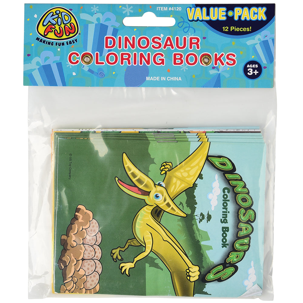 Dinosaur Coloring Books Toy (One dozen)