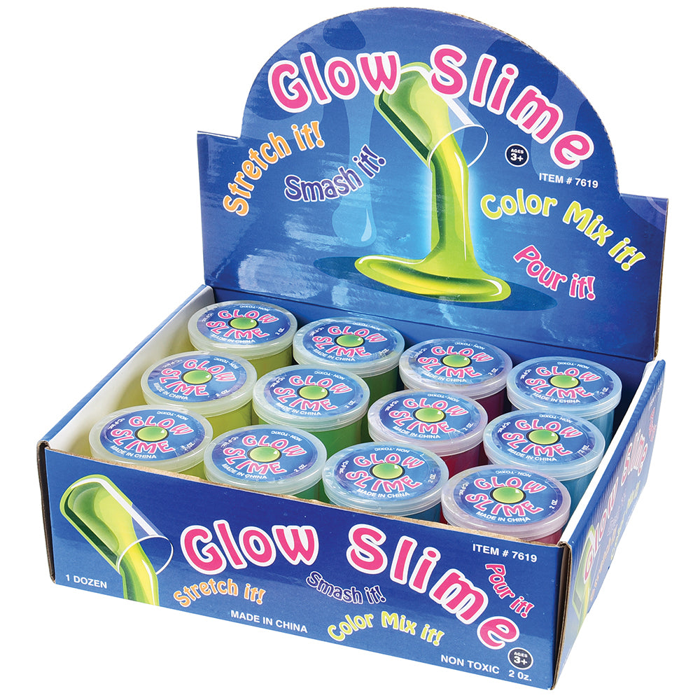 Glow Slime Toy (one dozen) - Price: $9.72