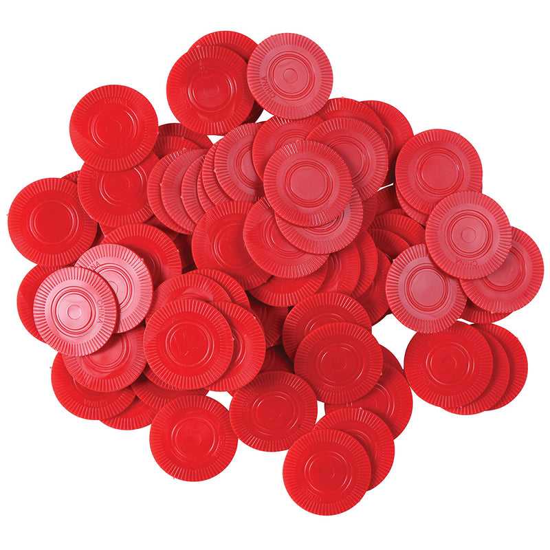 Bulk Red Poker Chips (bag of 100) - Price: $2.16