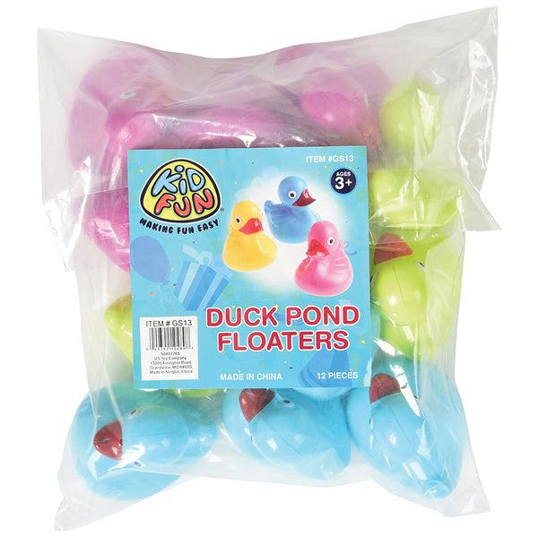 Duck Pond Floaters Assorted Colors (One Dozen) - Float Upright - Price ...