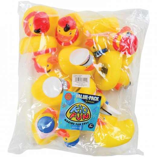 Vinyl Ducks Toy (One Dozen) - Price: $29.16