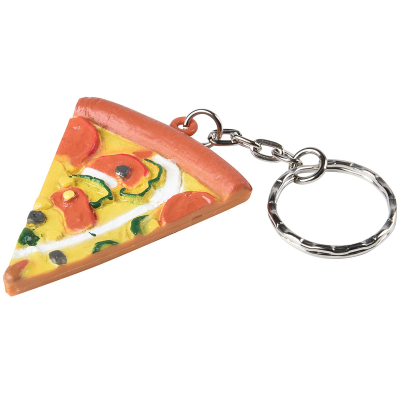 Pizza Keychains Novelty (One Dozen) - Price: $12.15