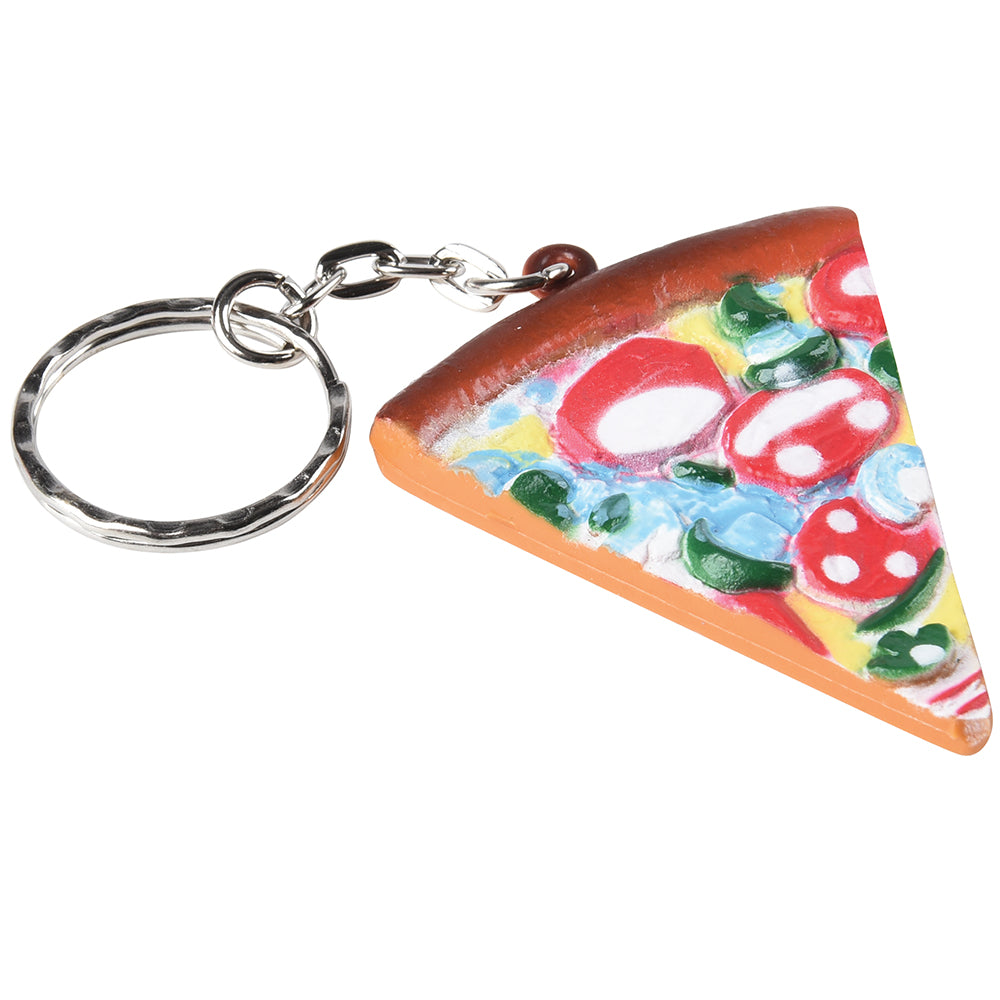 Pizza Keychains Novelty (One Dozen) - Price: $12.15