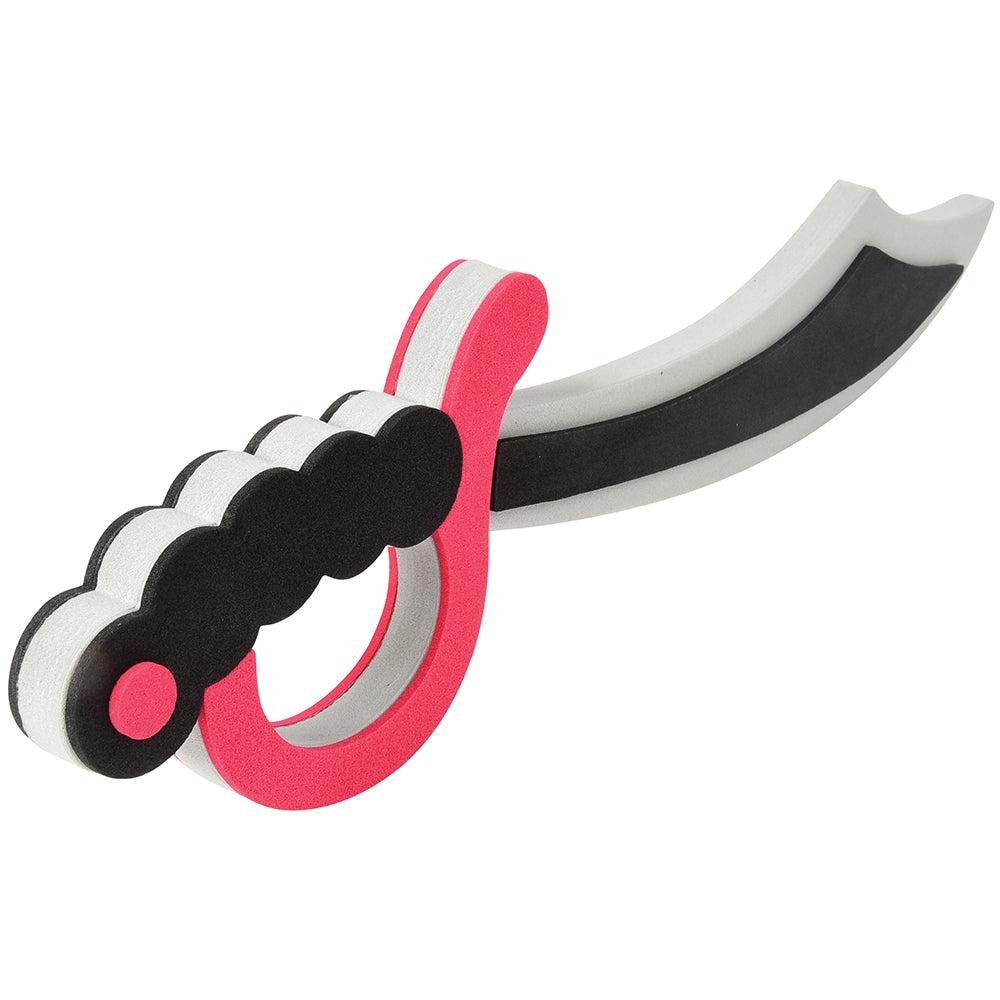 Curved Foam Pirate Sword Toy - Price: $3.39