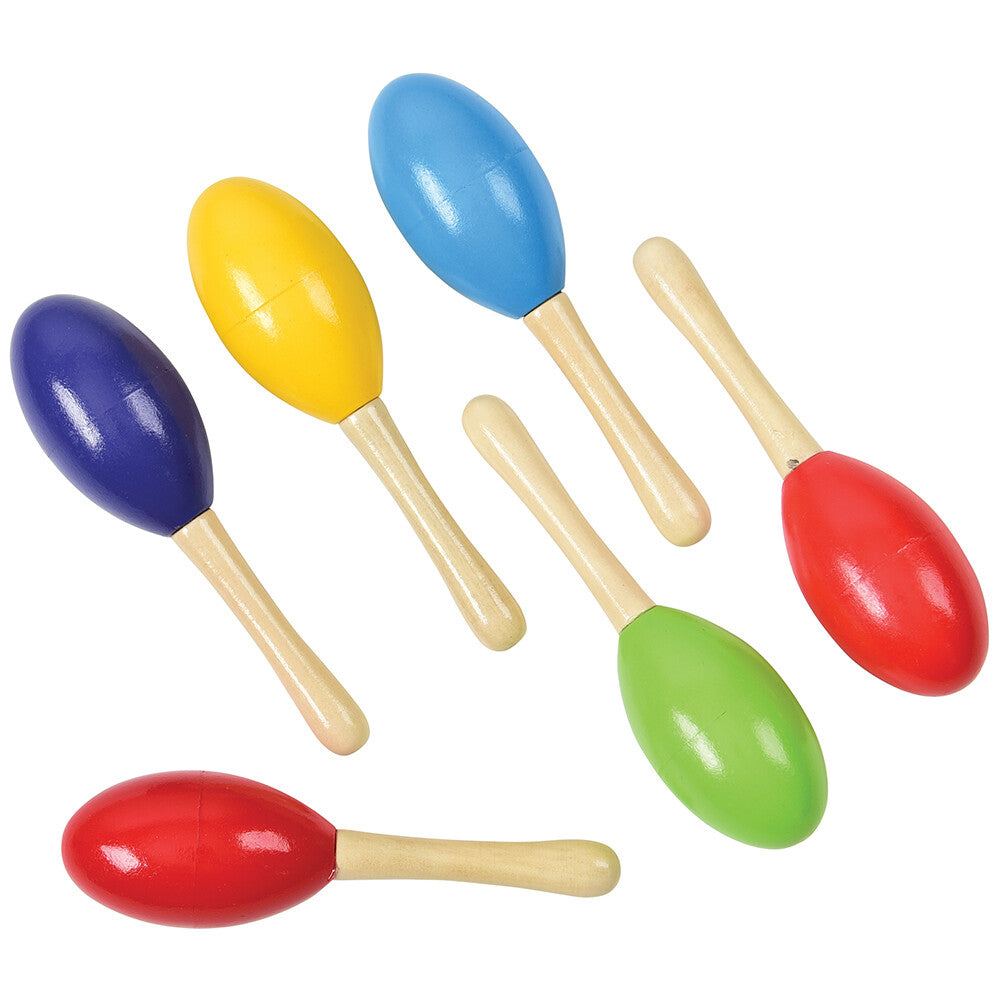 Mini Wooden Maracas (12 per Package) – Carnival Source