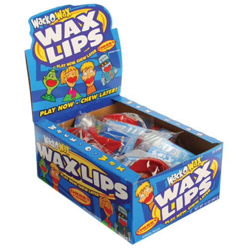 Wack-O-Wax Lips Candy 24 Per Display - Price: $54.00