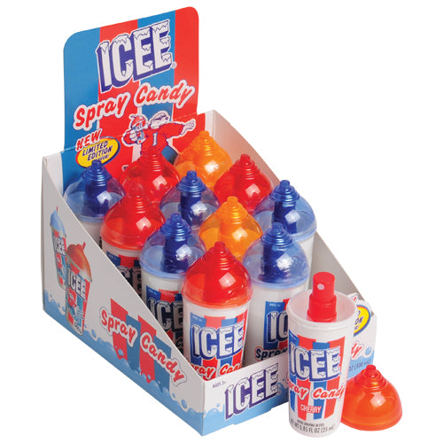 Icee Spray Candy 12 Per Display - Price: $31.50