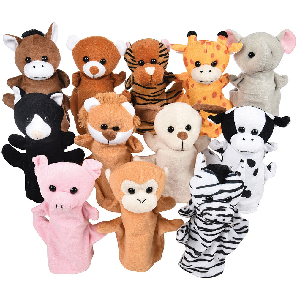Animal Hand Puppet (24 per Package) – Carnival Source