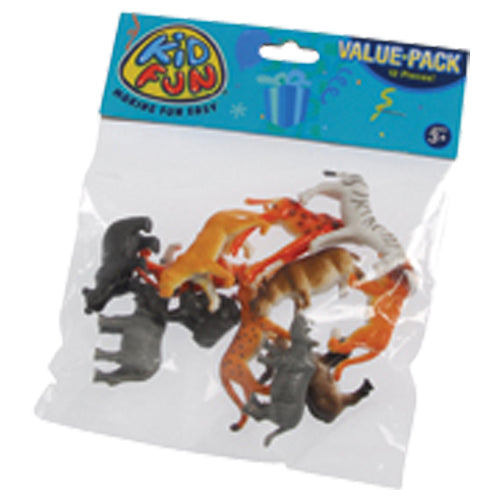 Mini Wild Animals Toy Set (One dozen) - Price: $2.70