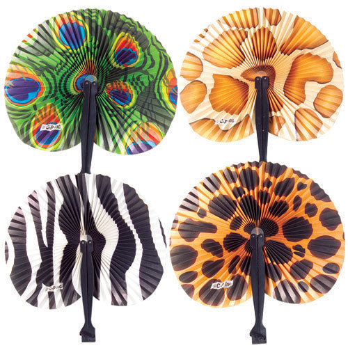 Home › All Products › Safari Fans Party Favor (One Dozen)