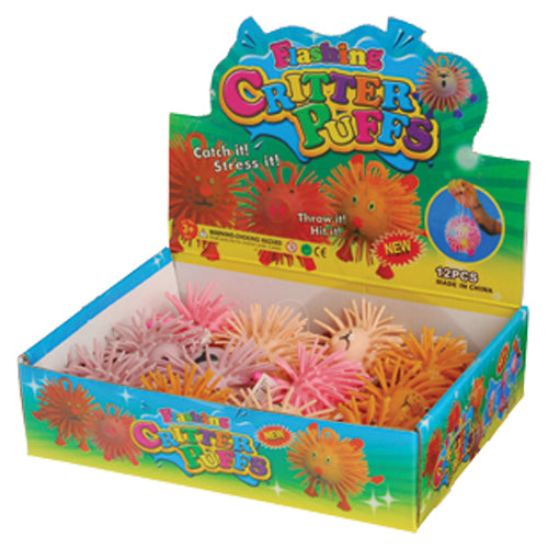 Puffer Animals - 3 Inch Toys (1 Dozen) - Price: $12.96