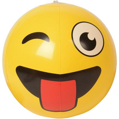 Emoticon Inflatable Balls 12 inch Toy (1 Dozen) - Price: $12.15