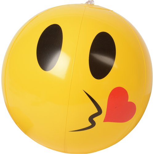 Emoticon Inflatable Balls 12 inch Toy (1 Dozen) - Price: $9.89