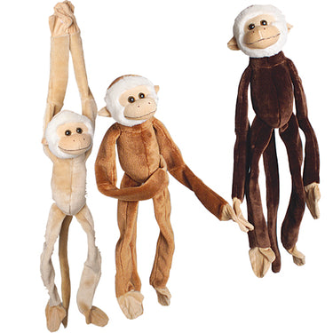 Jumbo Natural Monkeys Toy (one dozen) – Carnival Source