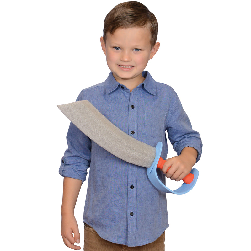 Curved Foam Pirate Sword Toy - Price: $2.16